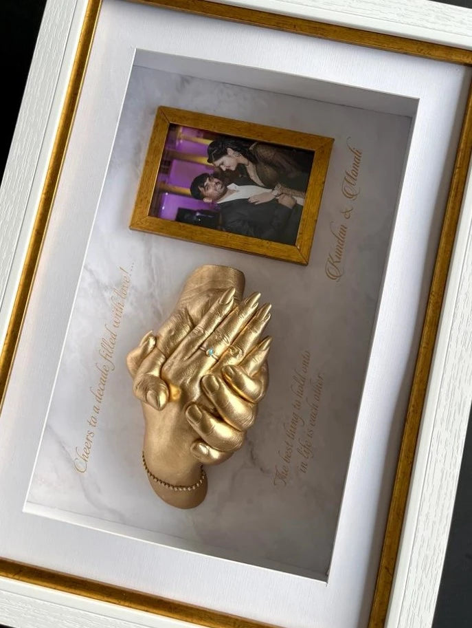 Couple Hand Casting Service – Crafting Memories