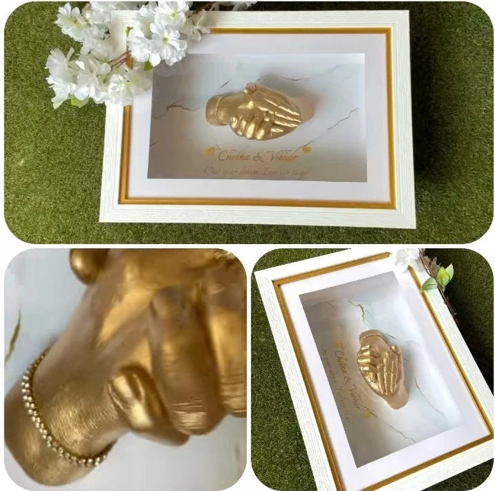 Couple Hand Casting Service – Crafting Memories